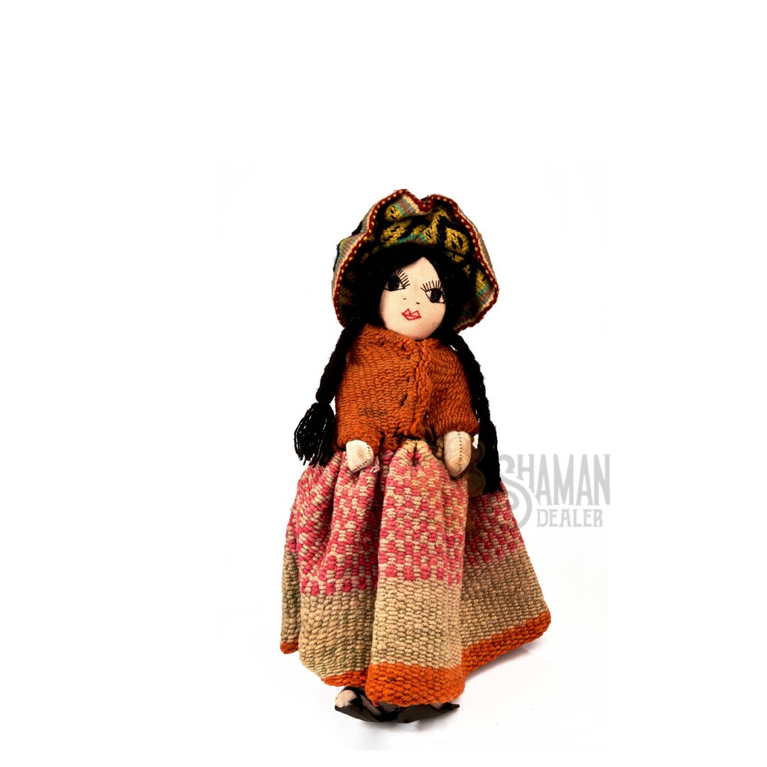 Peruvian Andean Doll Woven From Cusco - Etsy