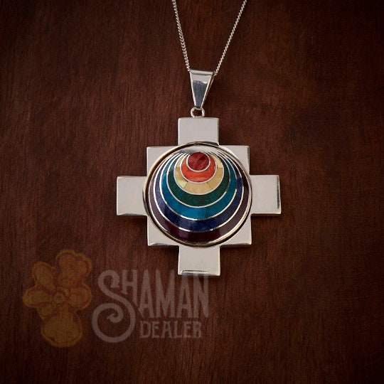 Hand Made Inka Calendar / Pachamama Chakana Silver 950 - Etsy