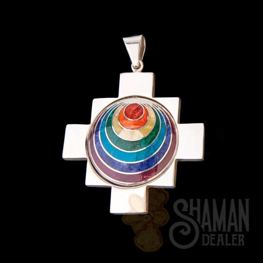 Hand Made Inka Calendar / Pachamama Chakana Silver 950 - Etsy