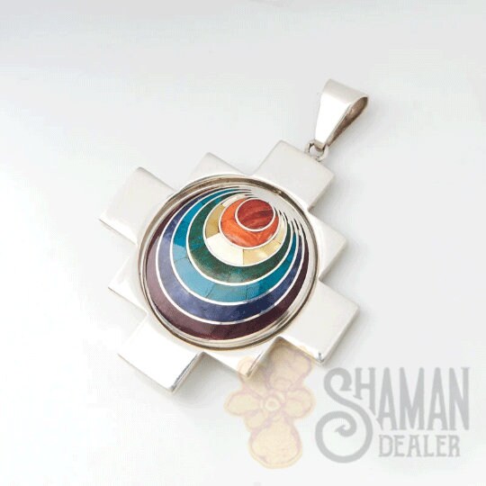 Hand Made Inka Calendar / Pachamama Chakana Silver 950 - Etsy