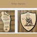 Armor of God Wall Art - Wooden Shield Christian Decor for Your Church ...