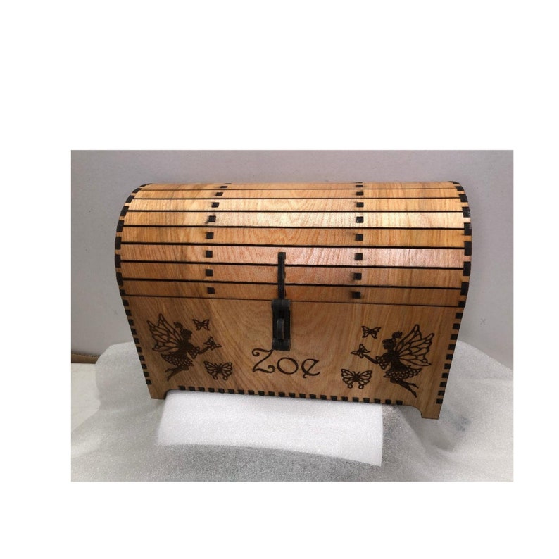 Hand Made Personalized Kids Treasure Chest Trinket | Etsy