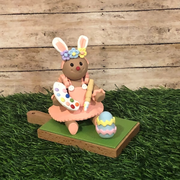 Polymer Clay Bunny - Etsy