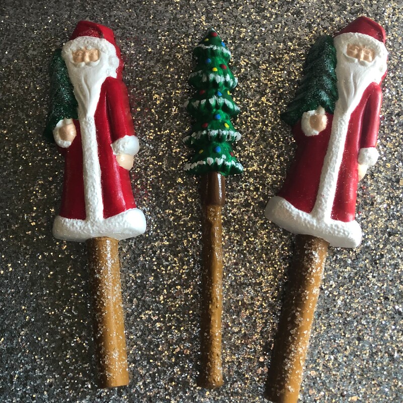 Christmas Pretzel Rods - Etsy