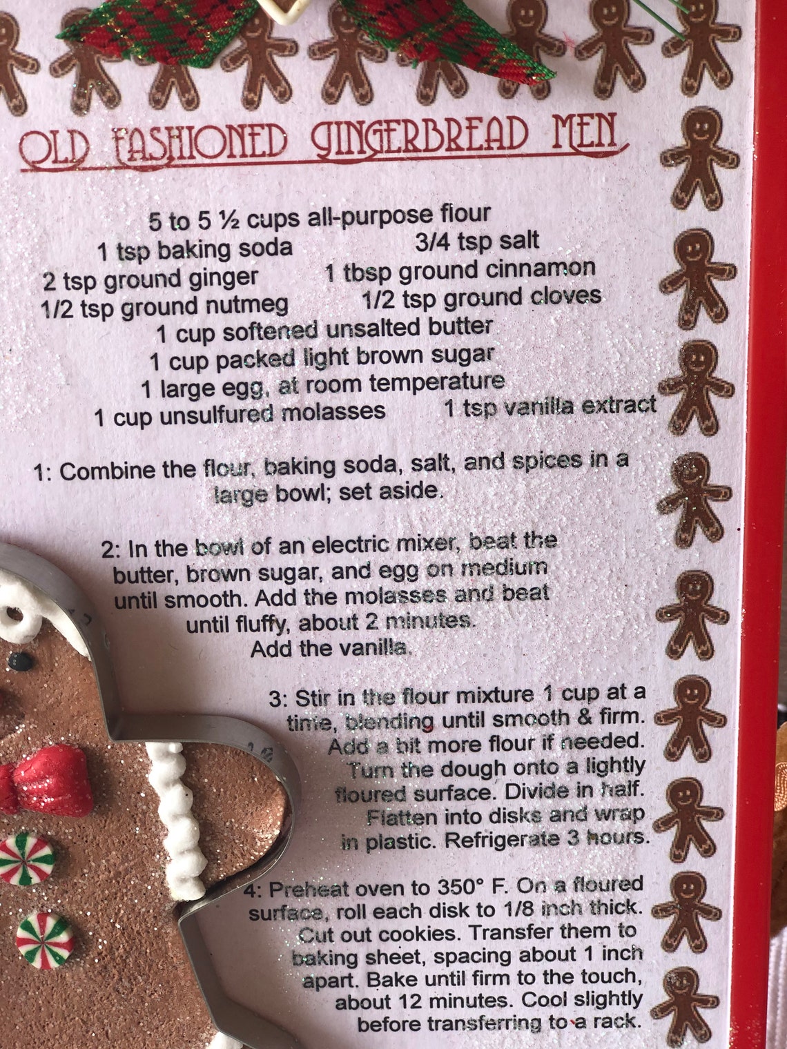 Gingerbread Man Cutting Boards, Gingerbread Christmas Decor ...