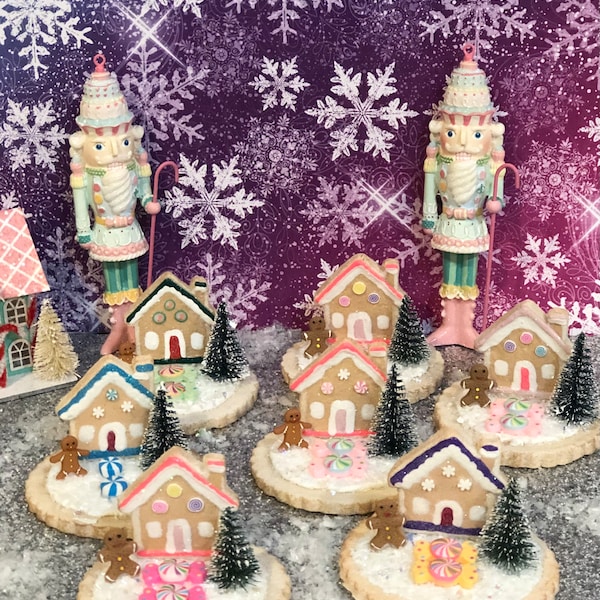 Faux Gingerbread House - Etsy