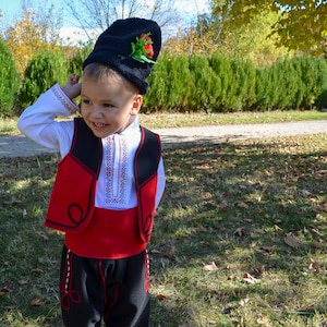 Children's Folk Costume for a Boy TODOR - Etsy