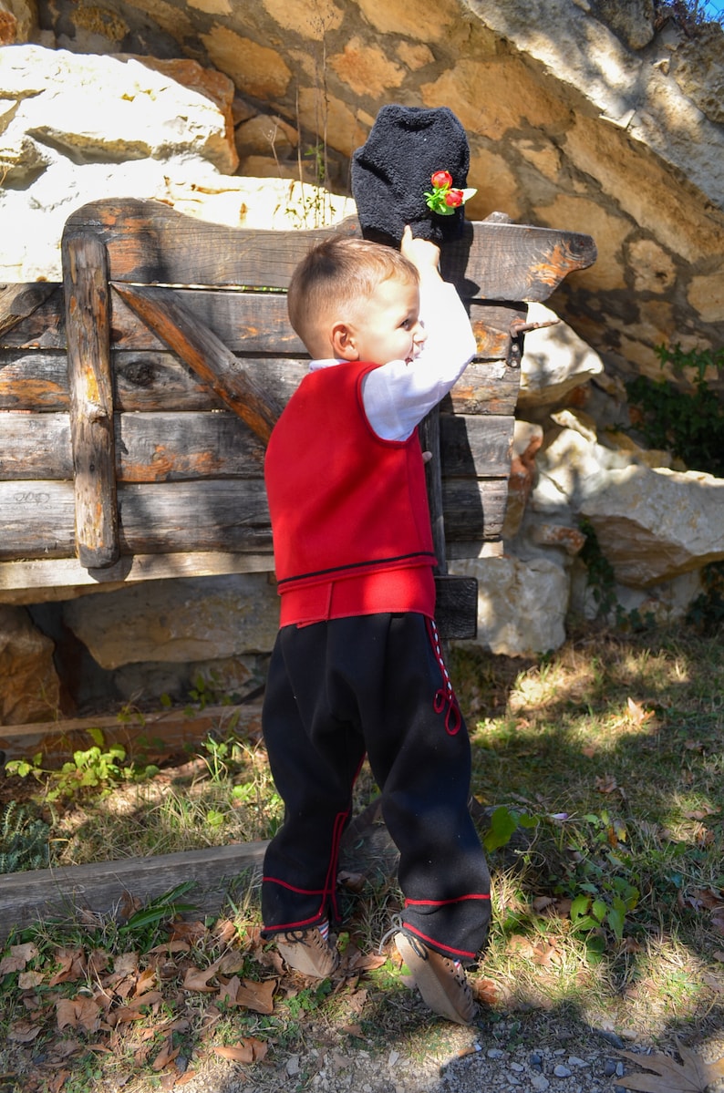 Children's Folk Costume for a Boy TODOR - Etsy