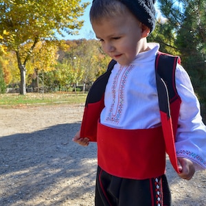 Children's Folk Costume for a Boy TODOR - Etsy