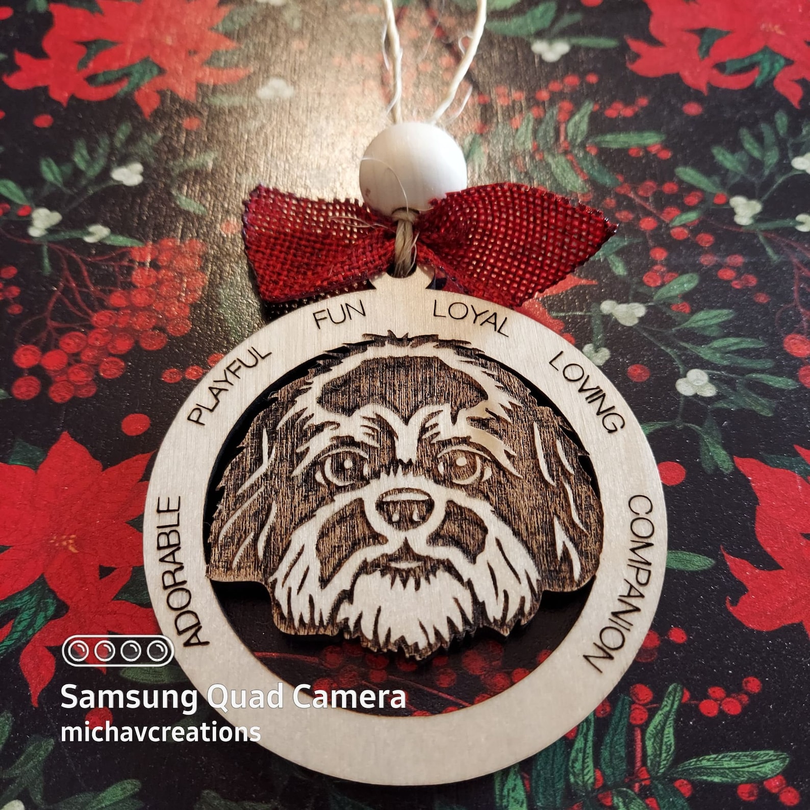 Shih-poo Ornament SVG, AI, DXF Digital File - Etsy