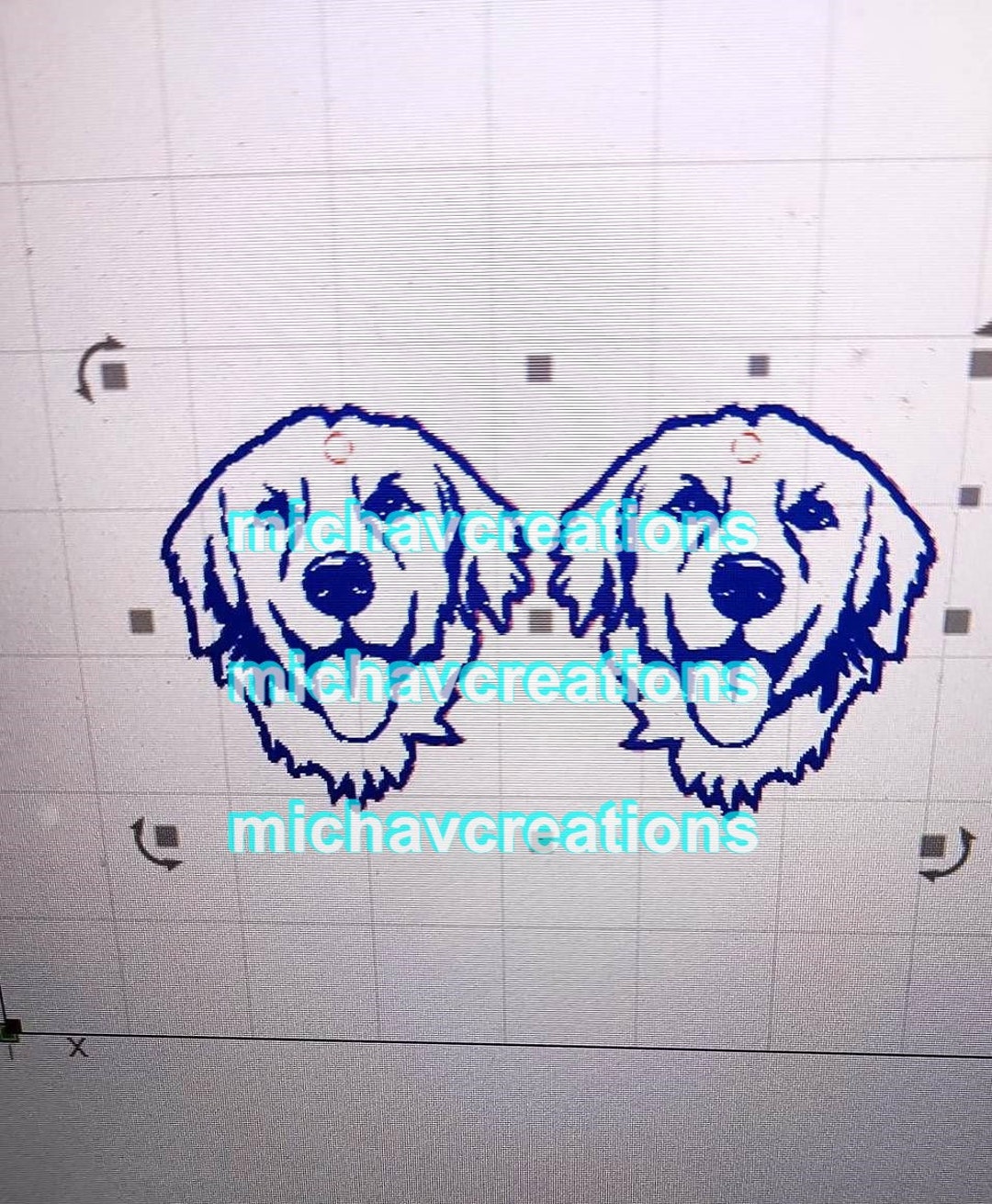 Golden Retriever SVG, Ai, Dxf - Etsy