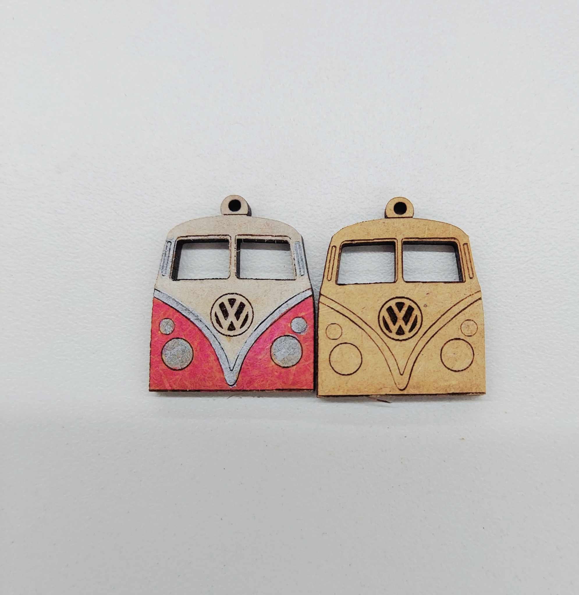 VW Volkswagon Van Earrings Digital File SVG, Ai, Dxf - Etsy