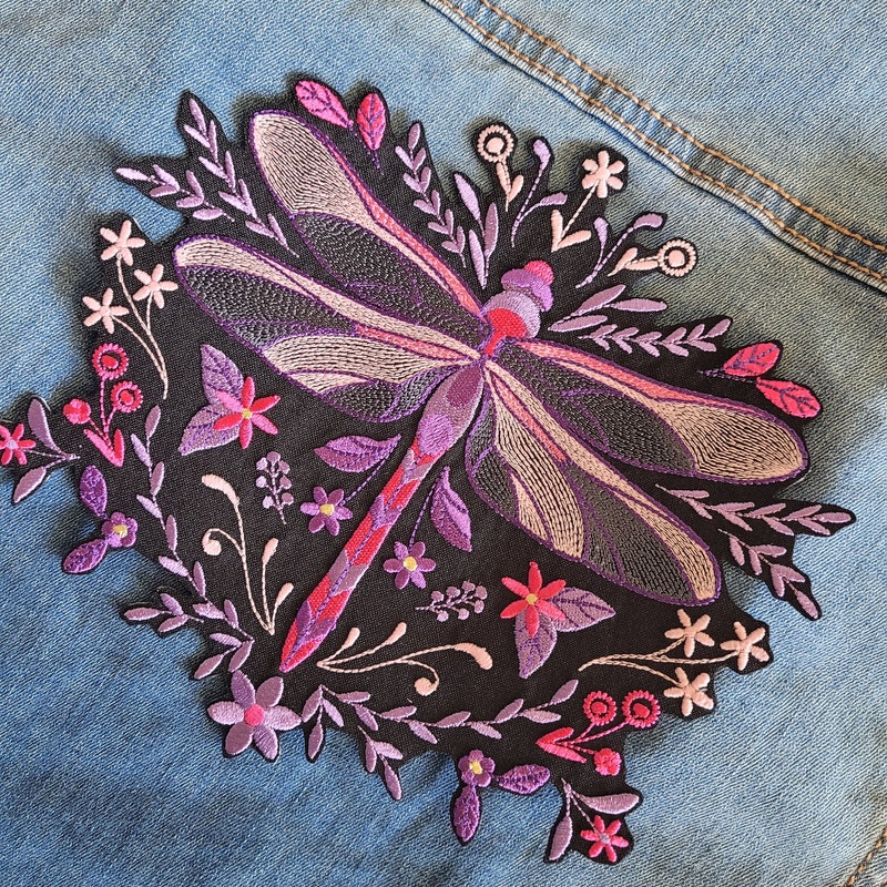 Dragonfly Patches for Clothing - Etsy