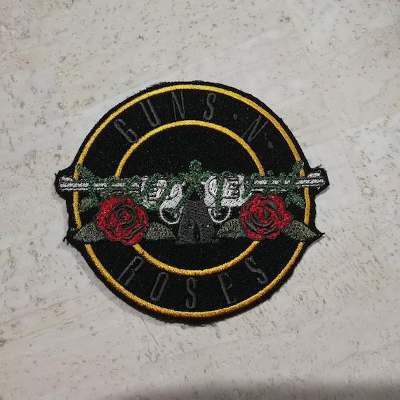 Guns and Roses Iron on Patch Band Patch Music Band Patch | Etsy