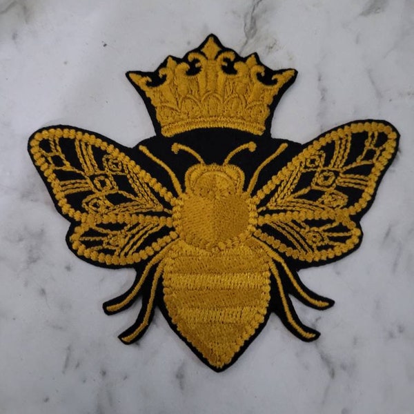 Large Bee Patch - Etsy