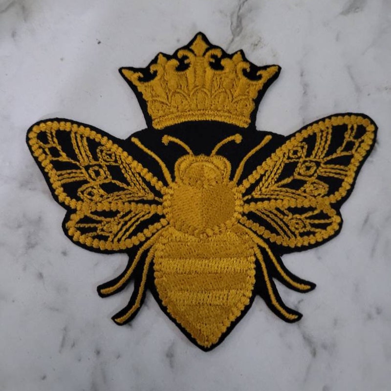 Large Bee Patch - Etsy