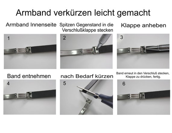 Marcumar Tattoos SOS Notfall Armband Büffel Leder " MARCUMAR"