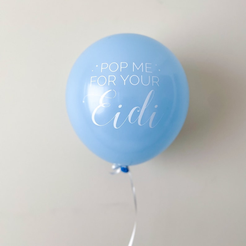 Eid Balloon, Pop Me for Your Eidi Balloon, Money Balloon, Eid Decor ...