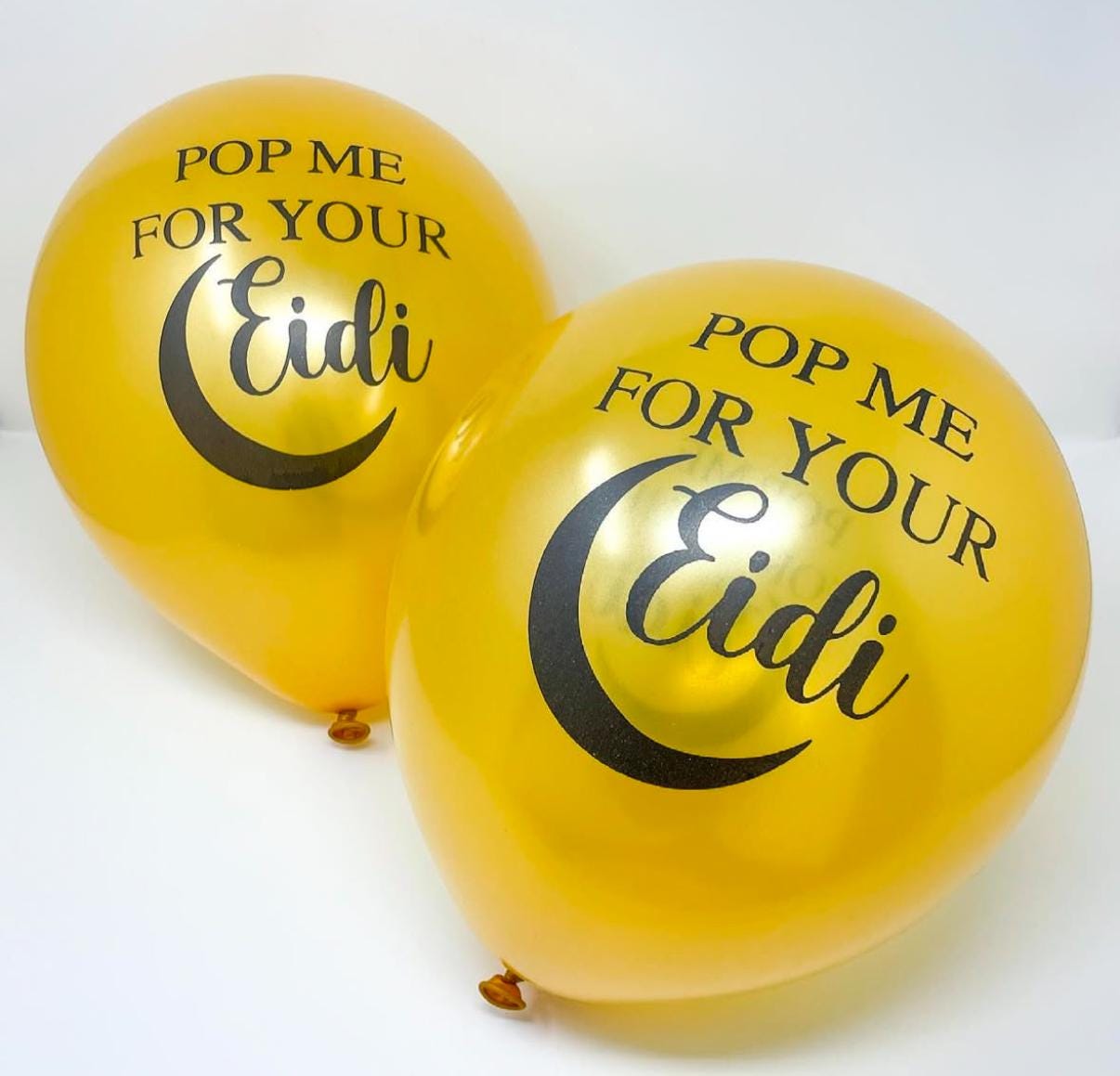 Eid Balloon, Pop Me for Your Eidi Balloon, Money Balloon, Eid Decor ...
