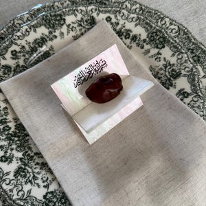 Acrylic Date Stands | Date Plate Holders 4 Pack | Ramadan Decor - Etsy