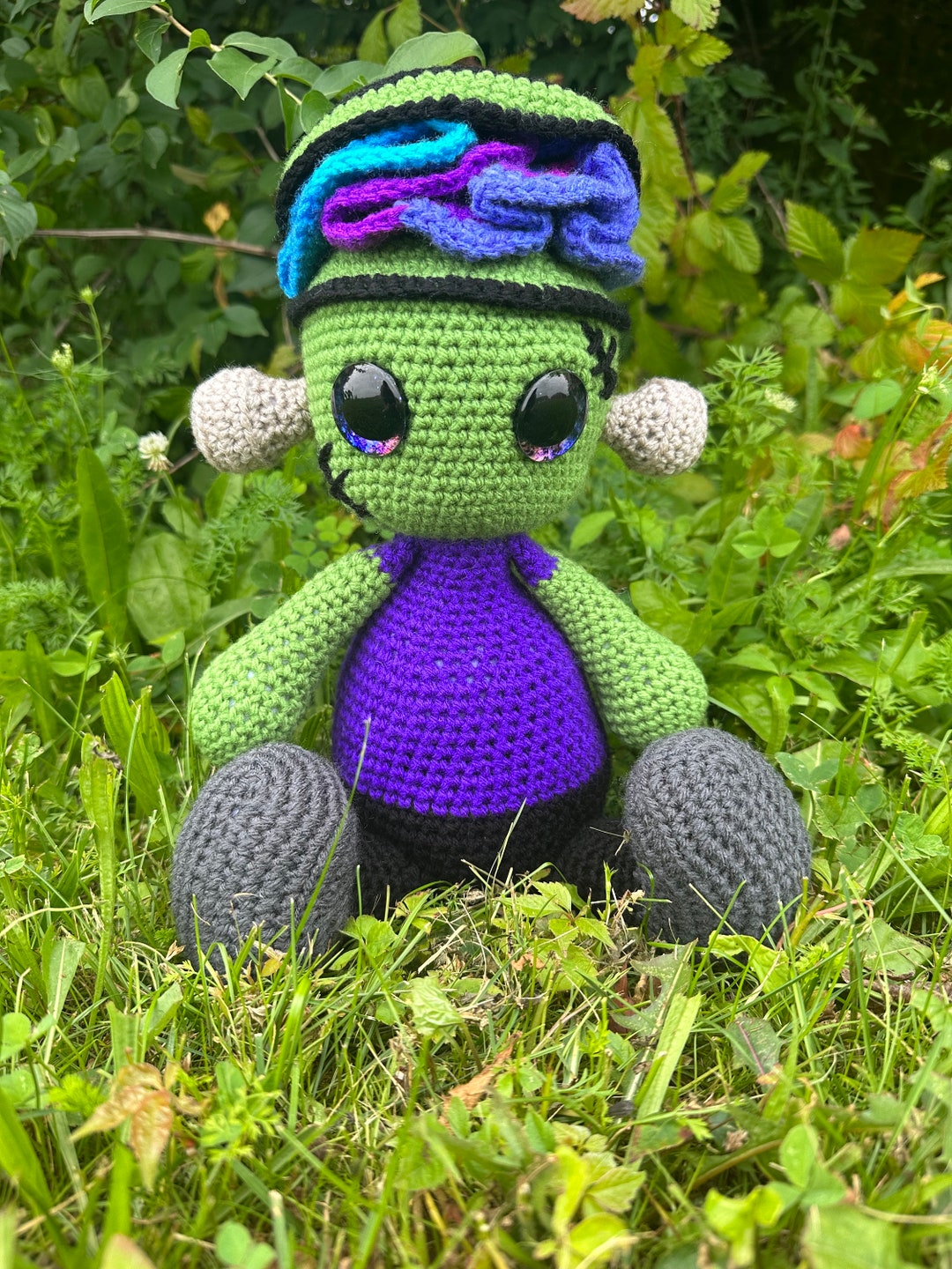 Crochet Frankenstein Amigurumi/stuffed Animal | Stuffie | Plush ...