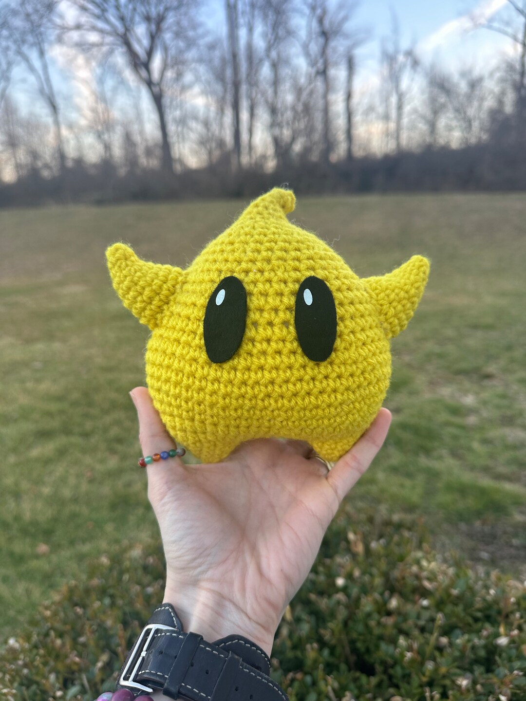 Handmade Luma Inspired Crochet Star Super Mario Galaxy Amigurumi Plush ...