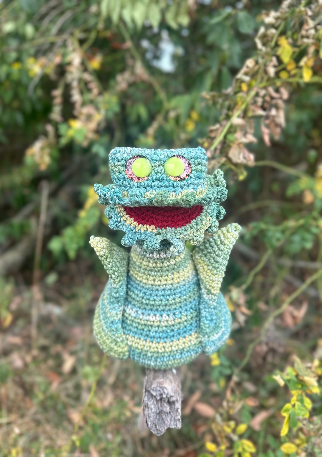 Crochet Ralph the Venus Fly Trap Plant Amigurumi/stuffed Animal/stuffie ...