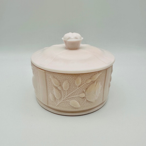 Powder Puff Jar - Etsy