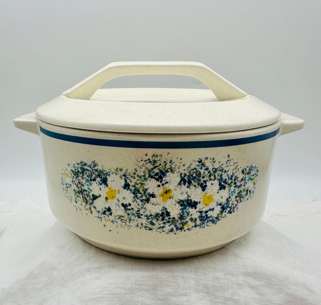 Vintage Dewdrops by Lenox Temper-ware 1.25 Quart Casserole Dish and Lid ...