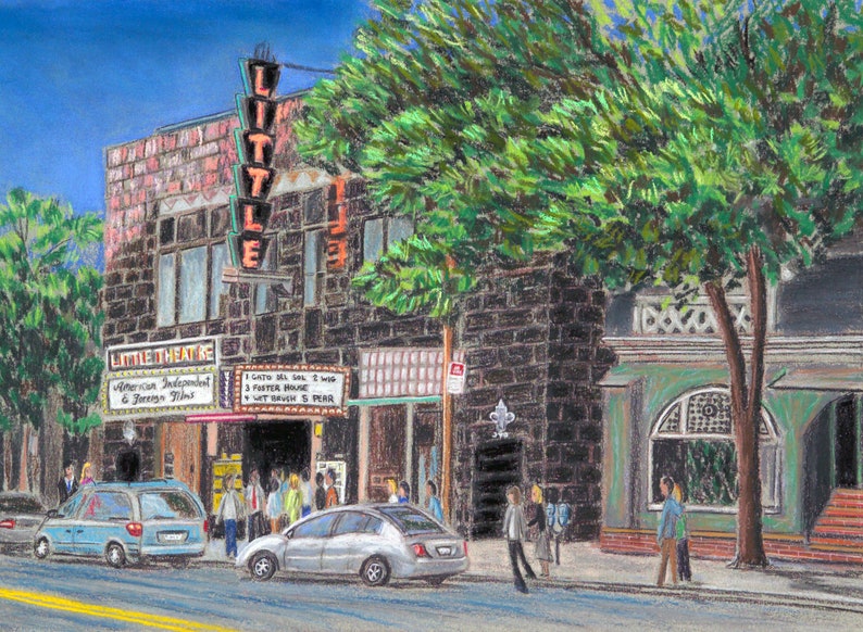 Little Theatre Rochester NY Art Print Based on an Original - Etsy