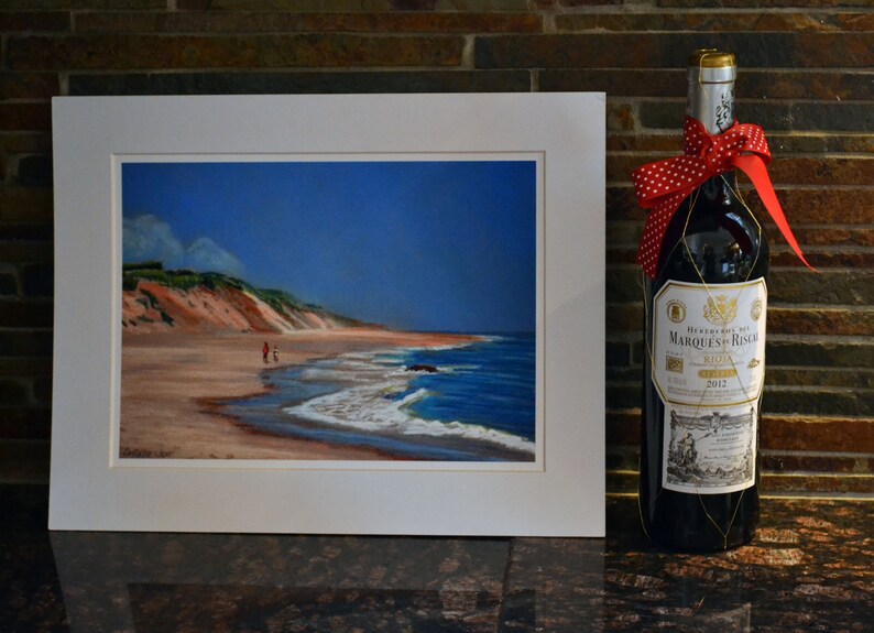 Coast Guard Beach Cape Cod Pastel and Prints by Artist Bix - Etsy