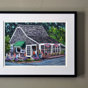 Sundae School Ice Cream, Cape Cod - an Art Print of a Bix Debaise ...