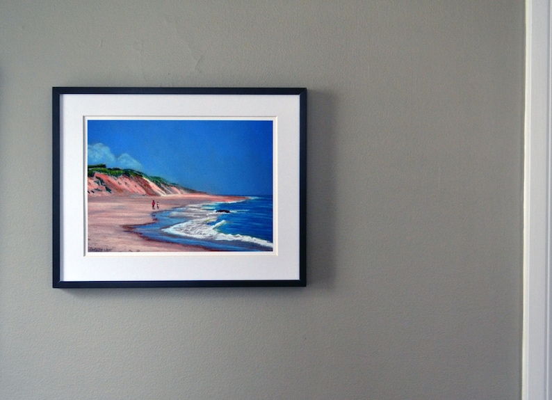 Coast Guard Beach Cape Cod Pastel and Prints by Artist Bix - Etsy