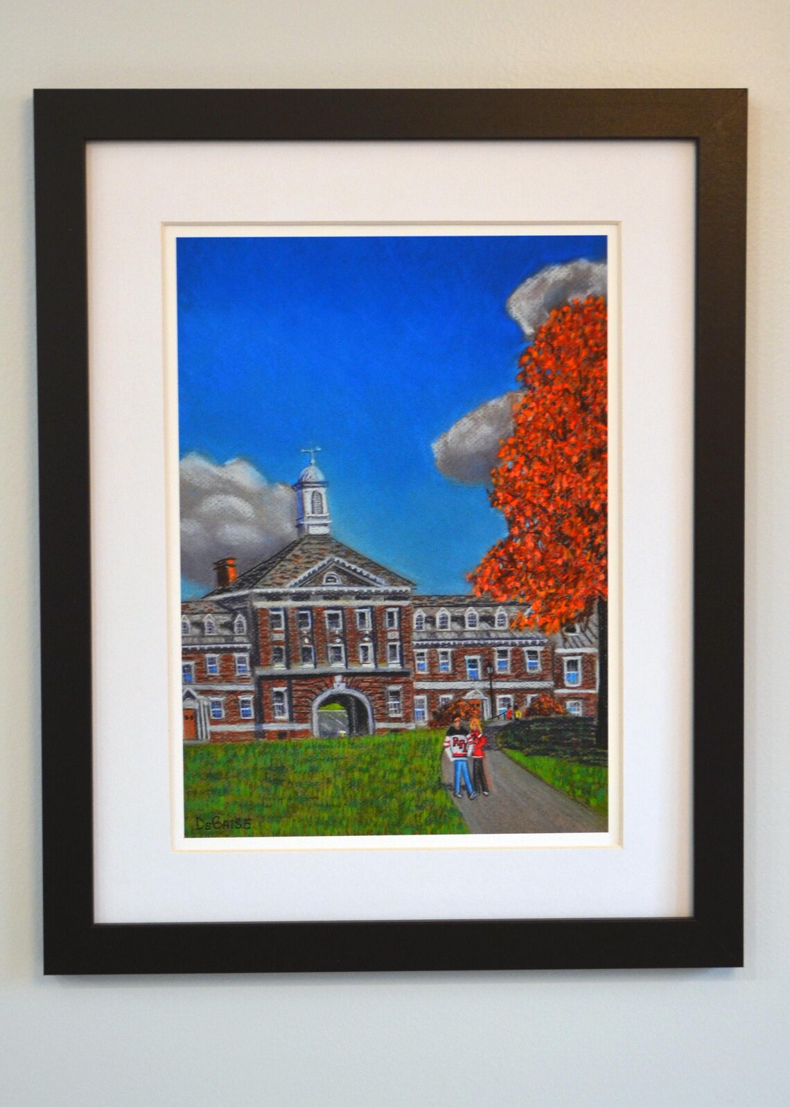 Rensselaer Polytechnic Institute (RPI) Campus - an Art Print of an ...