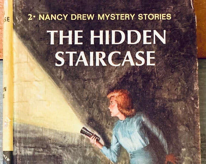 1959 Nancy Drew Mystery Book #2 “the Hidden Staircase” by Carolyn Keene ...