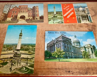 Indiana postcard | Etsy