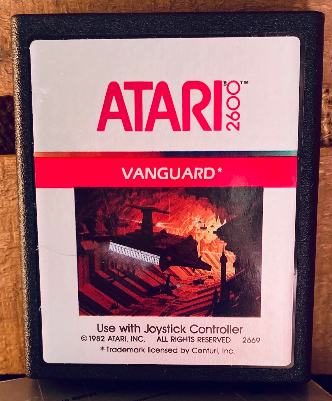 1982 Atari 2600 Video Game vanguard With Original Box & - Etsy UK
