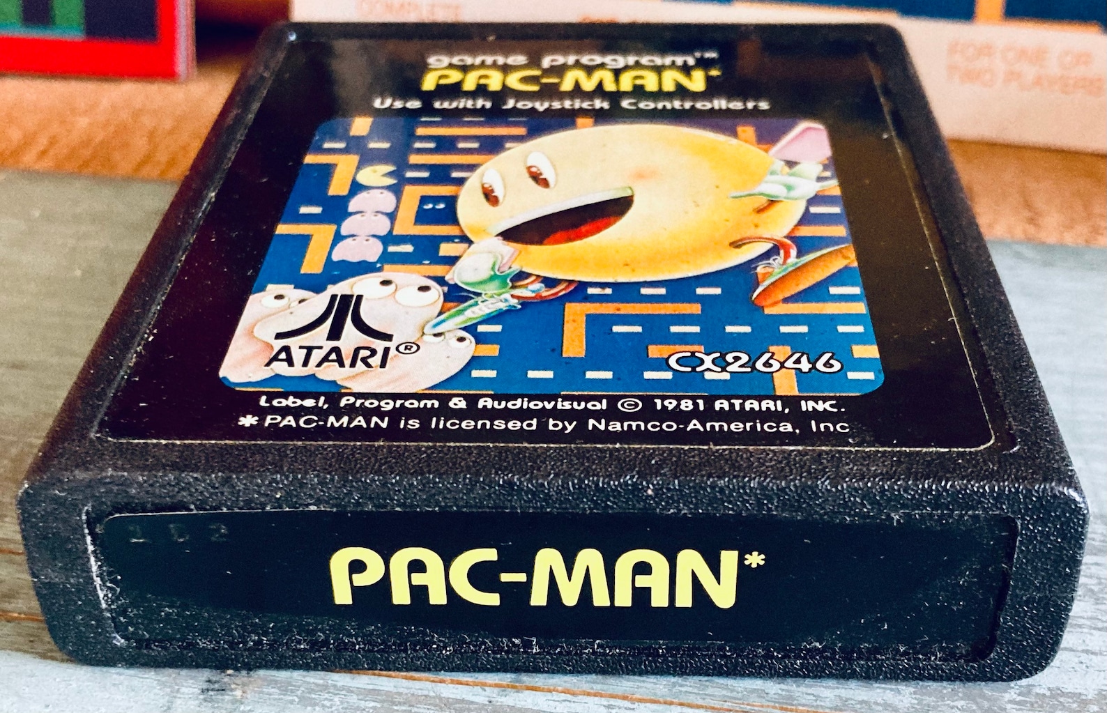 1981 Atari 2600 Video Game pac-man With Original Box & Manual - Etsy