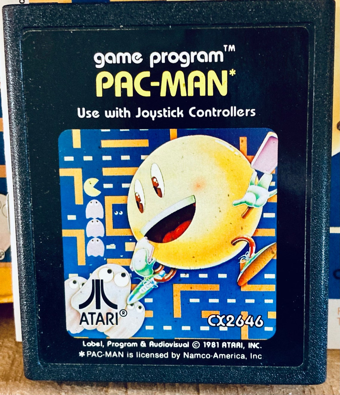 1981 Atari 2600 Video Game Pac-Man with Original Box & | Etsy