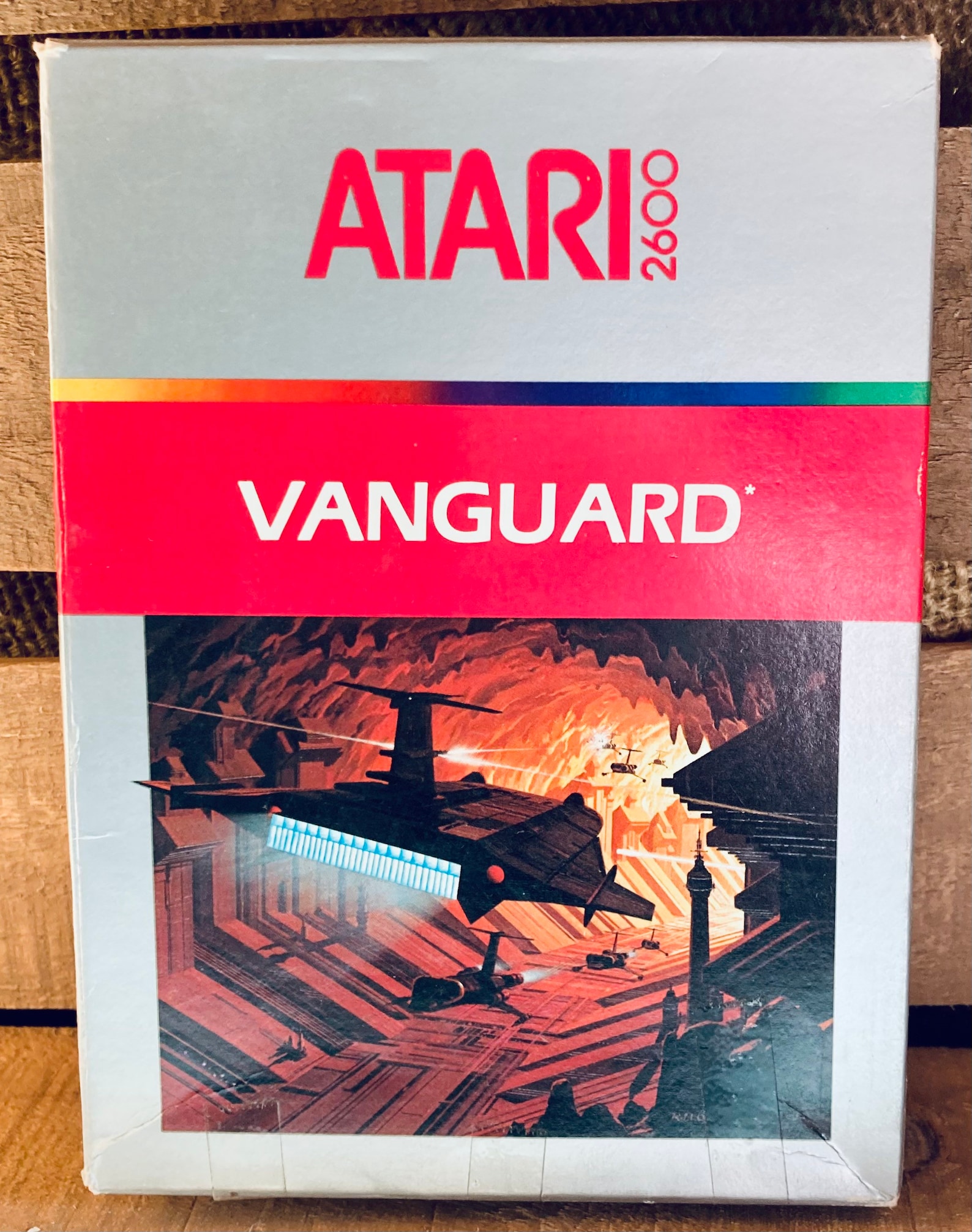 1982 Atari 2600 Video Game vanguard With Original Box & - Etsy