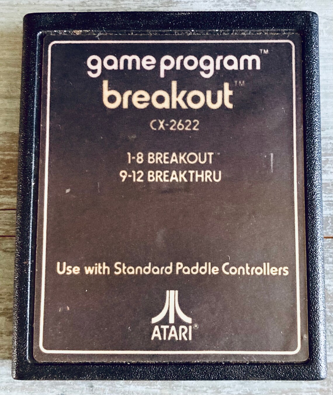 1978 Atari 2600 Video Game breakout Cartridge Only - Etsy