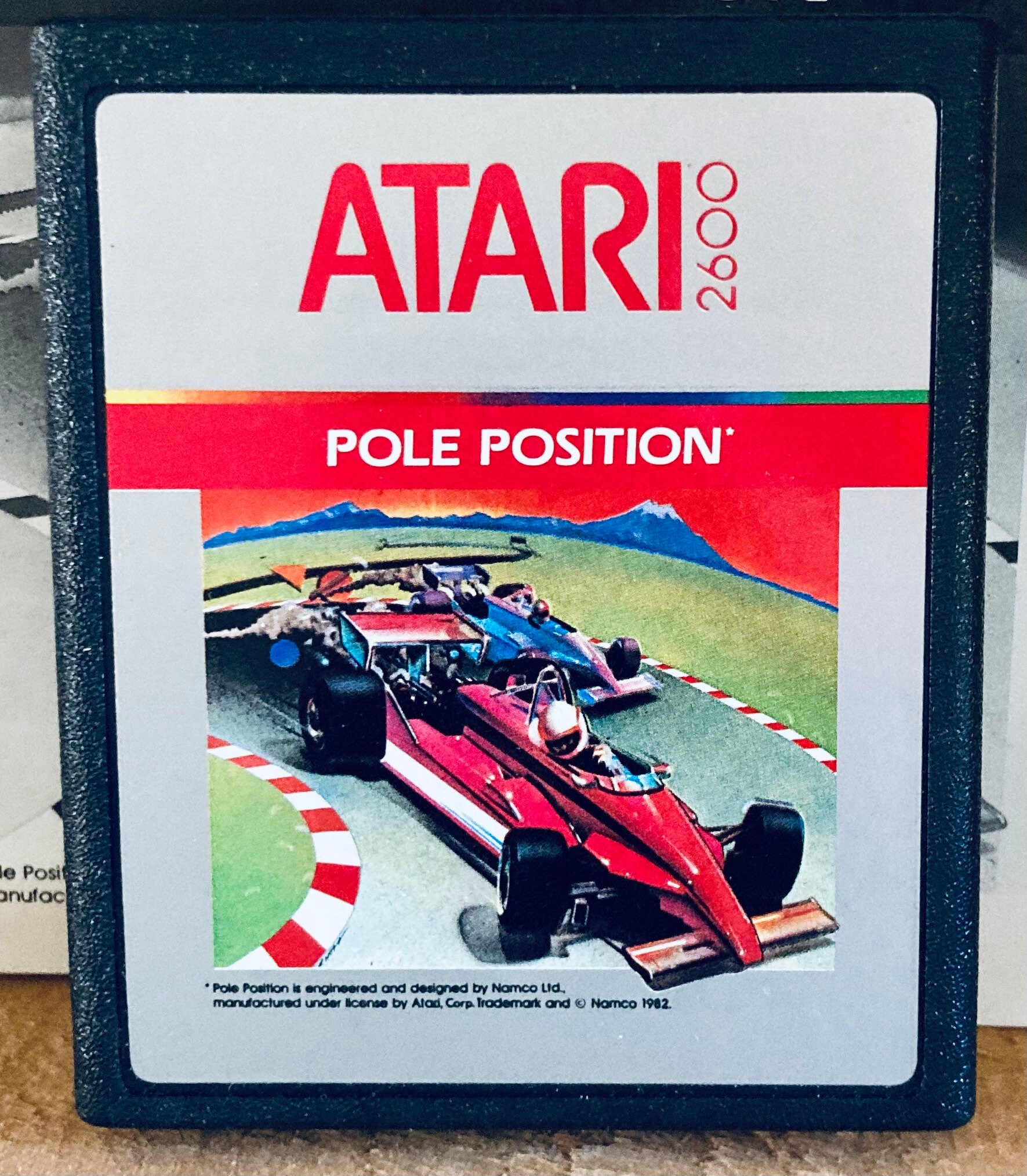 1987 Atari 2600 Video Game Pole Position Misprint Version | Etsy