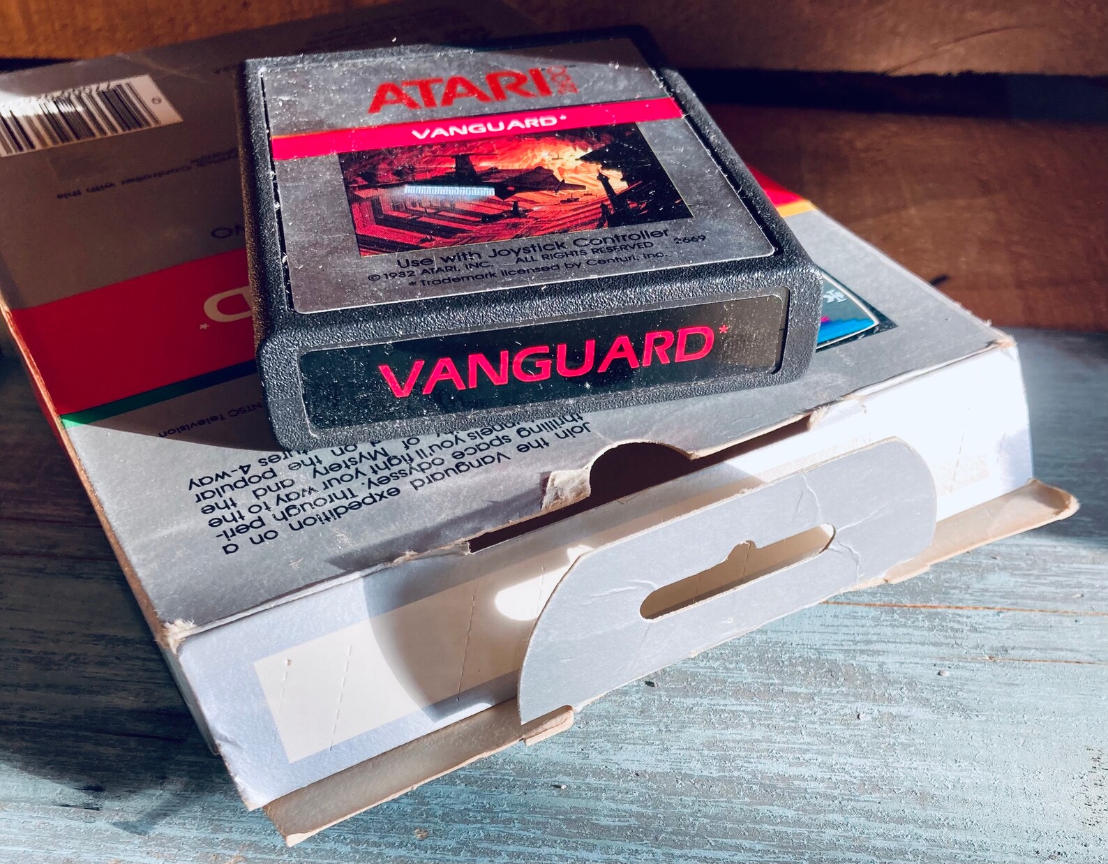 1982 Atari 2600 Video Game vanguard With Original Box & - Etsy