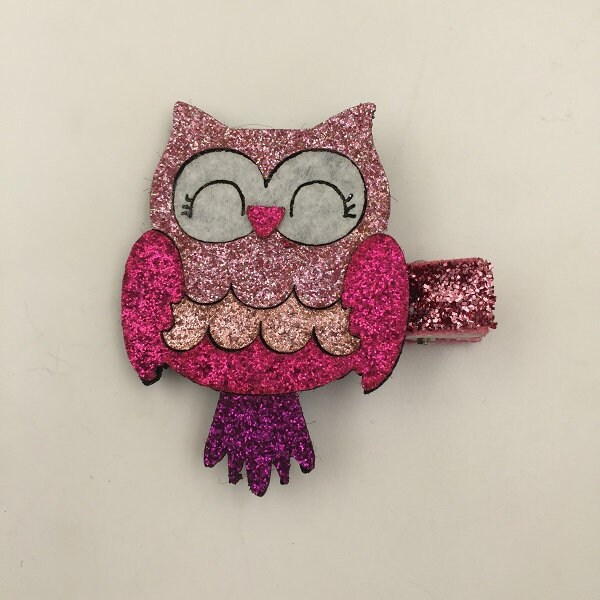 Owl Hair Clip - Etsy