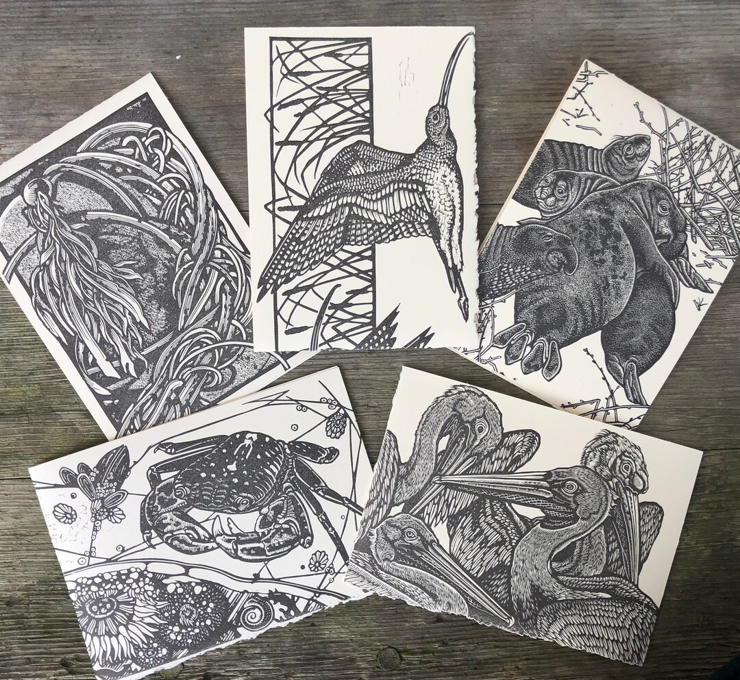 Pacific Beach Card Pack - Etsy