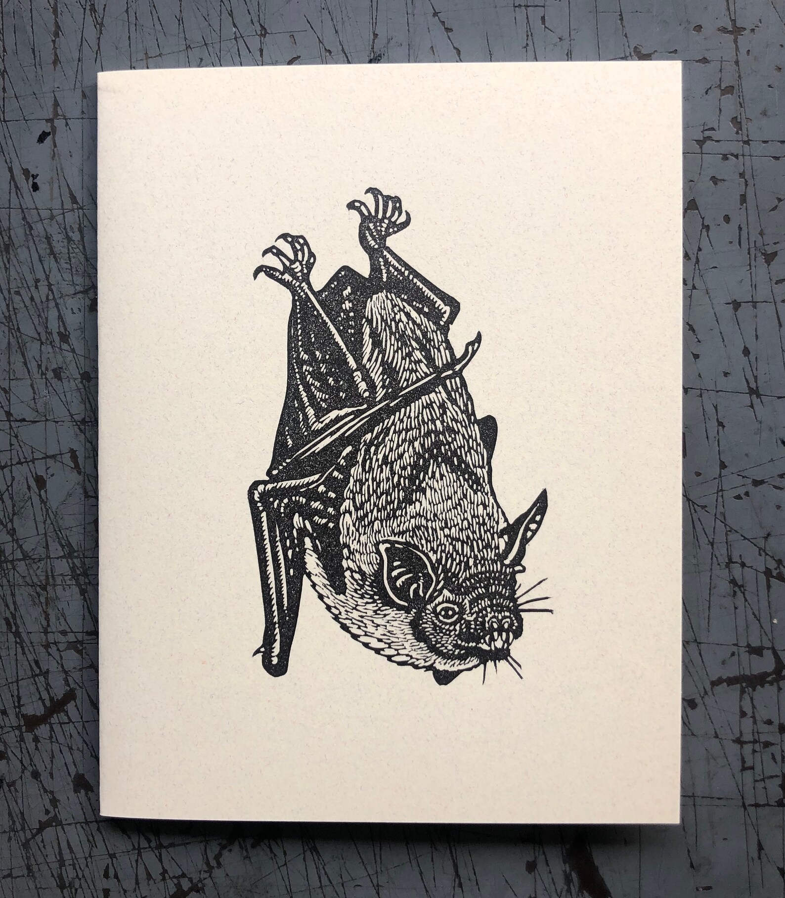 Bat Card - Etsy