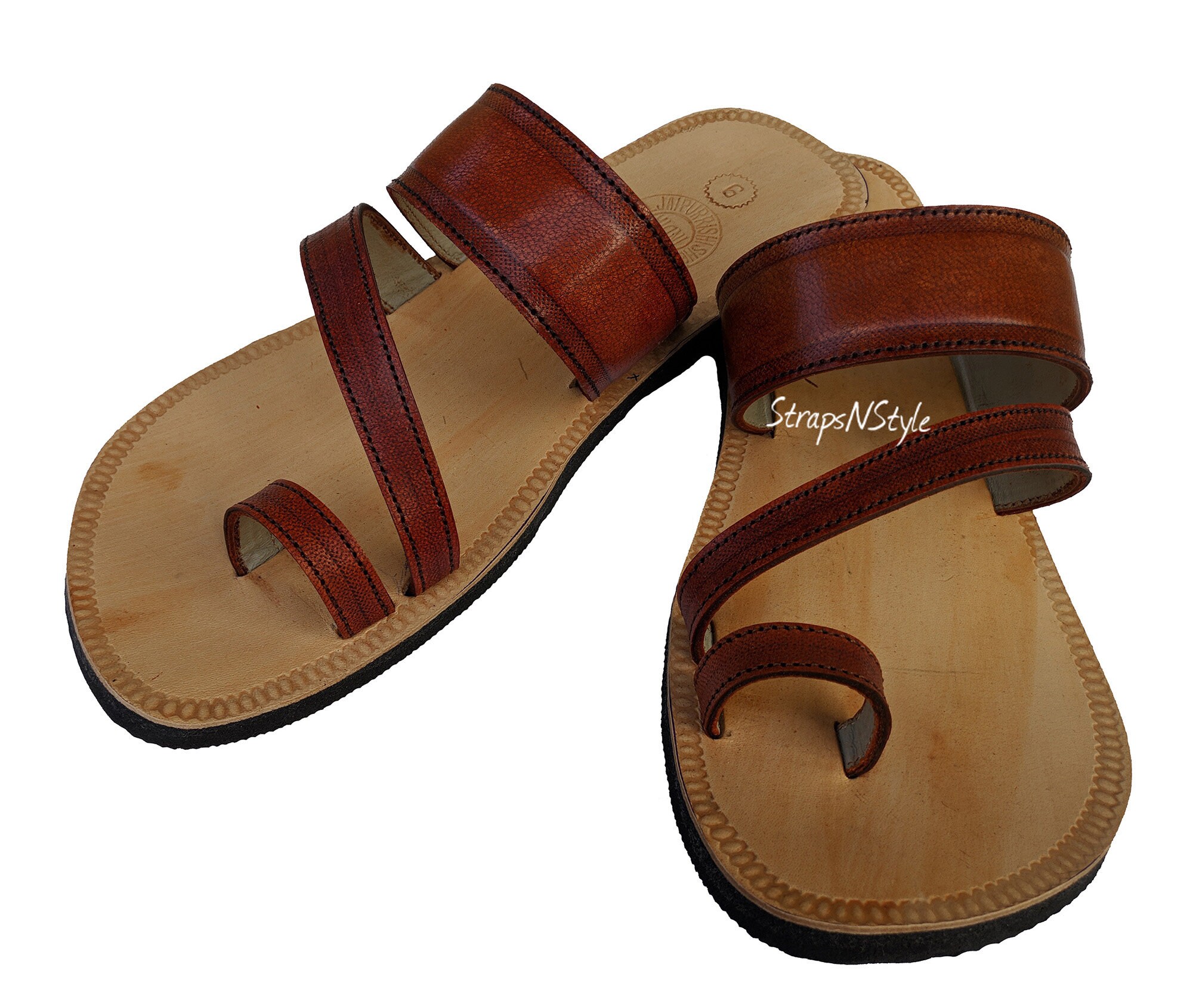 Mens Leather Sandals Indian