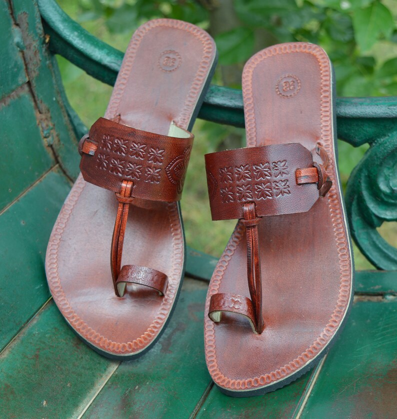 Women Biblical Leather Sandals Handmade Ladies Sandal Natural - Etsy UK