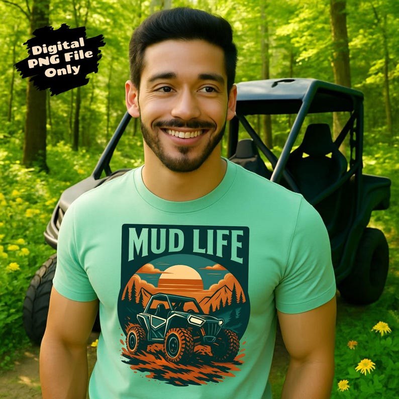 Mud Life UTV PNG: Off-road Sunset Clipart (digital Download - Etsy