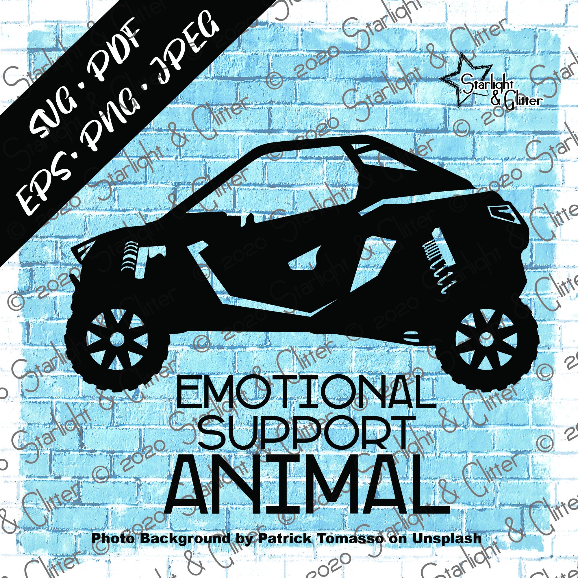 Emotional Support Animal Digital File Only - Etsy